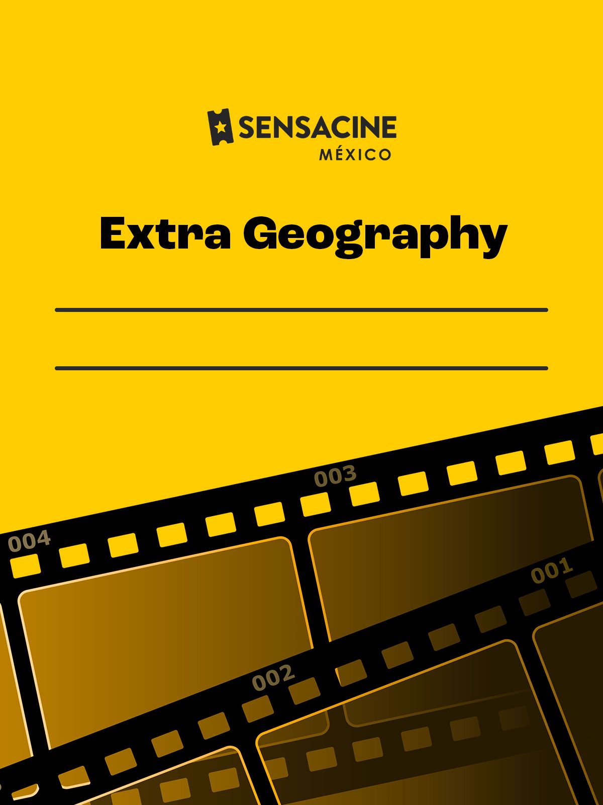 Extra Geography - Película 2026 - SensaCine.com.mx