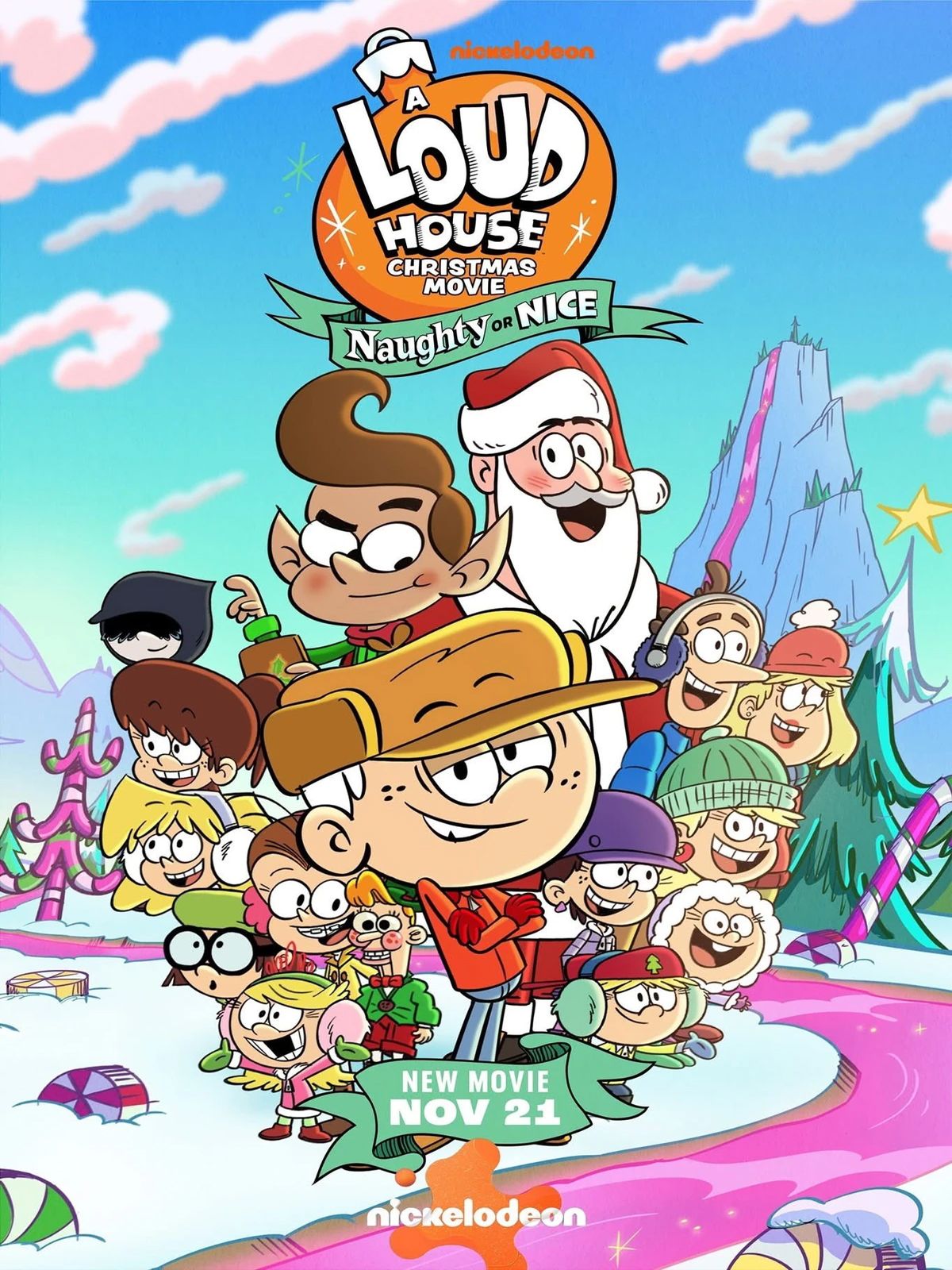Una Película de Navidad de Loud House: ¿Loud Travieso o Loud bueno ...