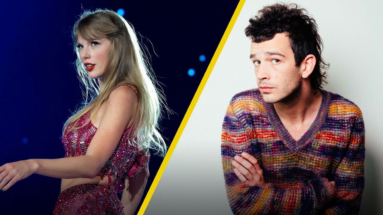 La foto de Taylor Swift y Matty Healy tomados de la mano que ...
