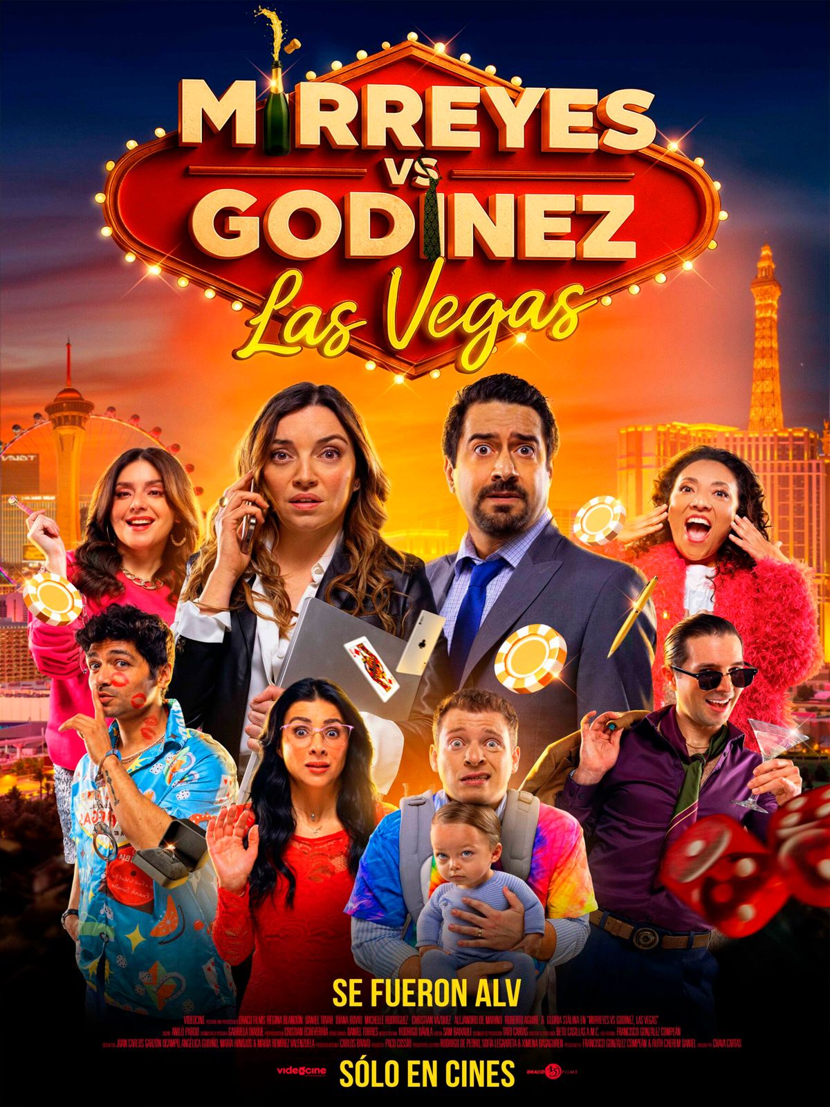 Mirreyes vs Godínez: Las Vegas - Película 2025 - SensaCine.com.mx
