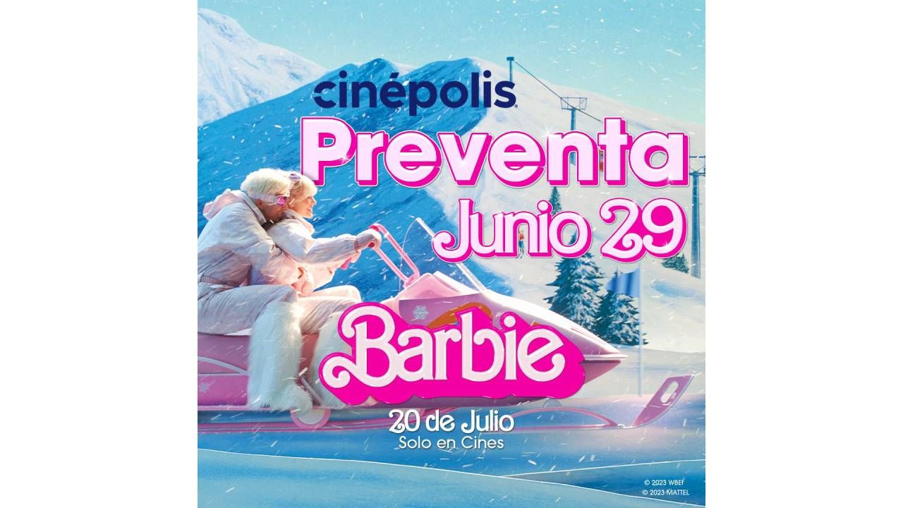 Cinépolis y Cinemex confirman preventa para 'Barbie' con Margot Robbie y Ryan Gosling - Noticias ...