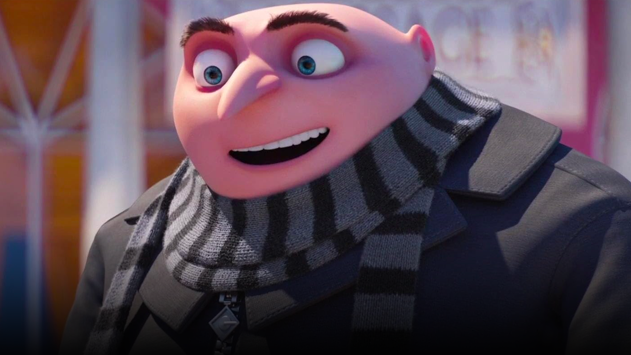 Este era el dibujo original de Gru en 'Mi villano favorito' (se parecía ...
