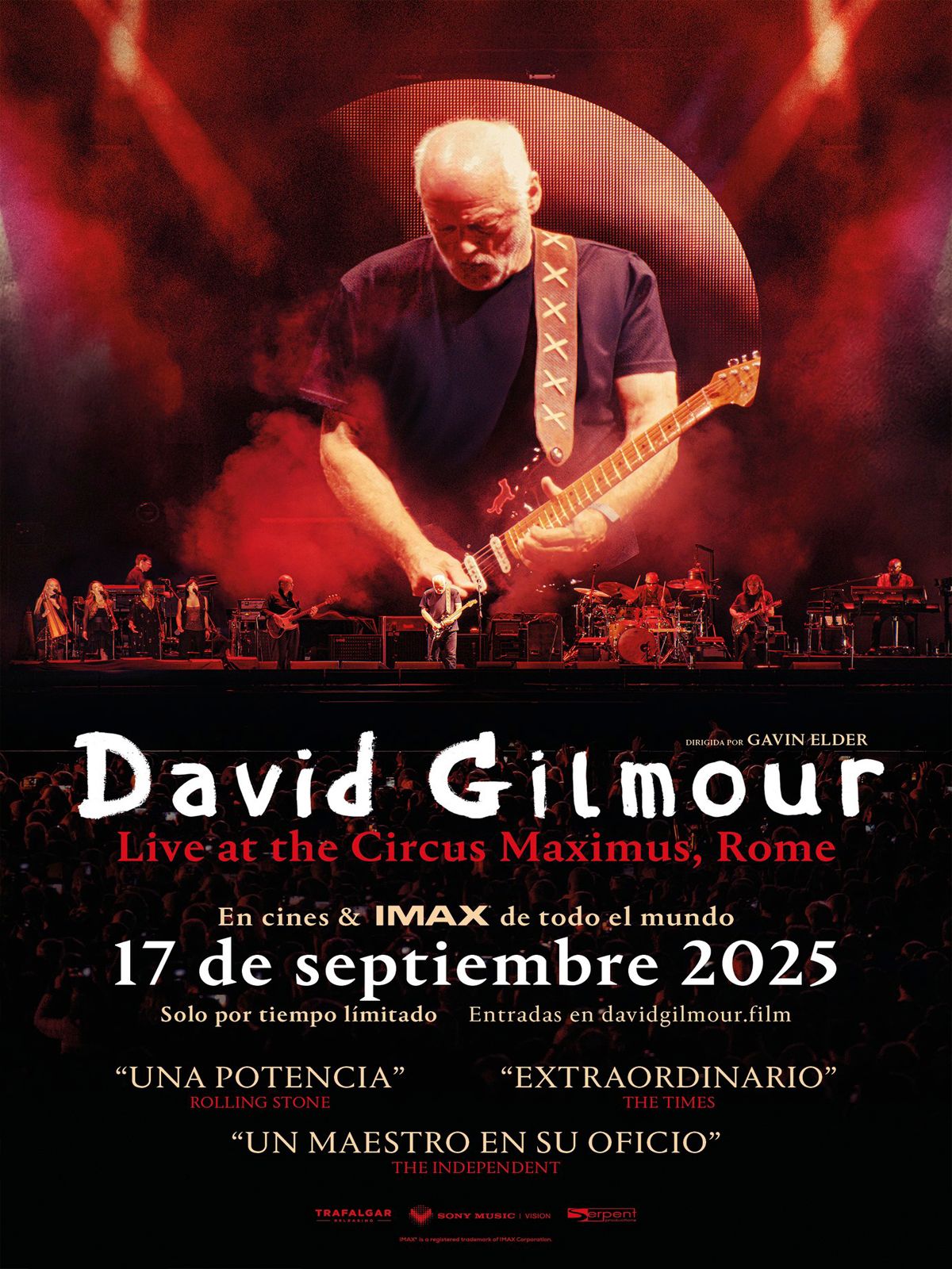 David Gilmour: Concierto en el Circo Máximo de Roma - SensaCine.com.mx