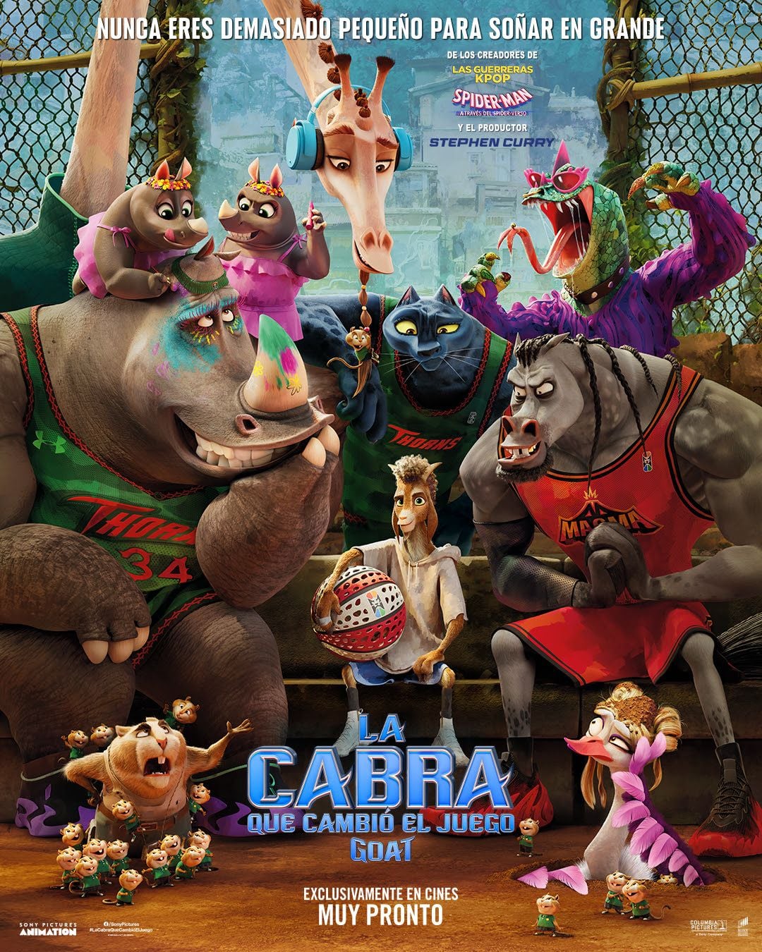 Reparto De La Película La Cabra Que Cambió El Juego Goat Directores
