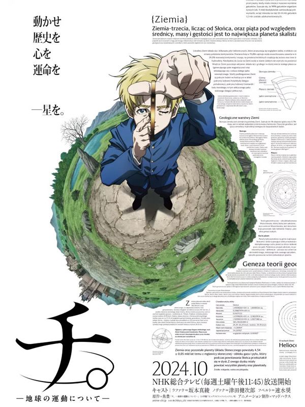 Fotos y cárteles de la serie Chi - Chikyuu no Undou ni Tsuite ...