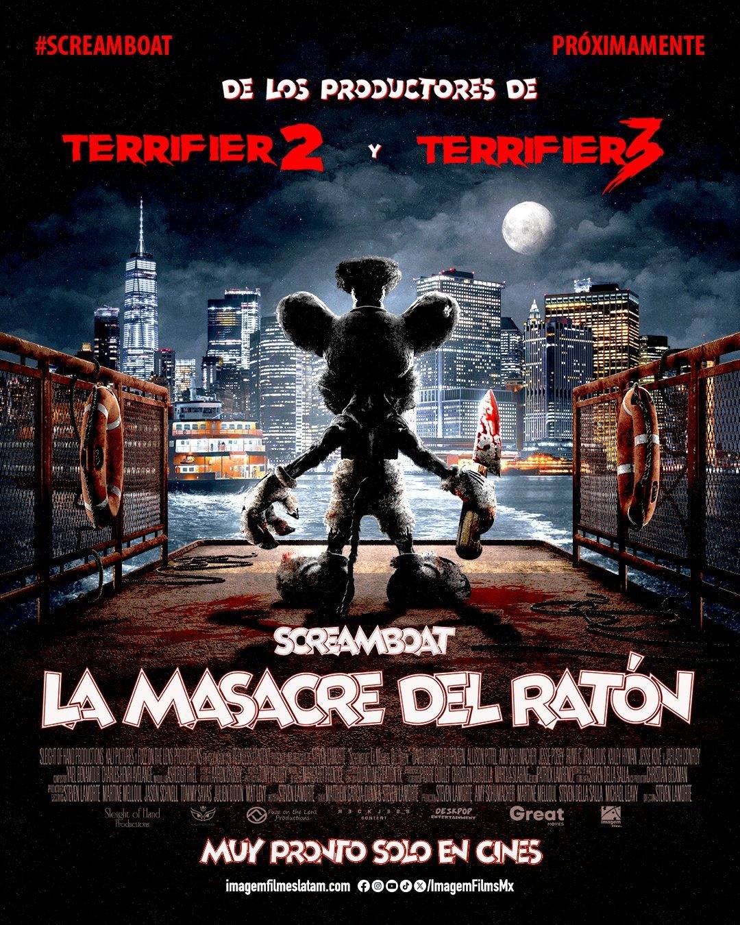 Screamboat: La Masacre del Ratón - Película 2025 - SensaCine.com.mx
