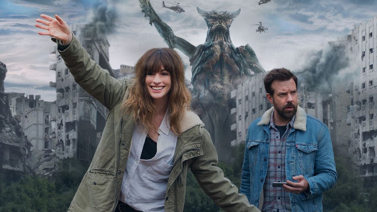 En Prime Video: la insólita película de Anne Hathaway que combina ciencia ficción, monstruos ...