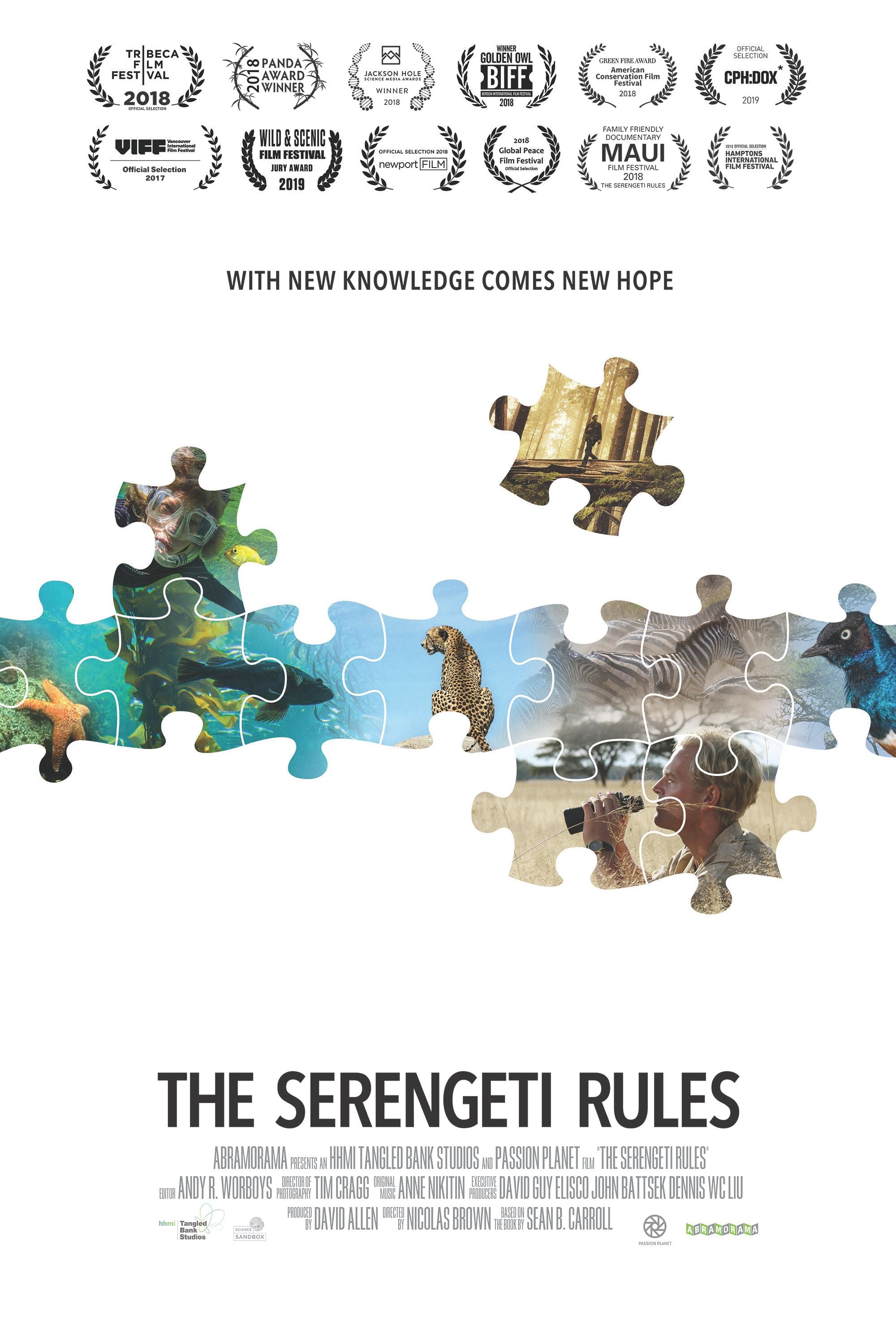 Cartel de la película The Serengeti Rules - Foto 1 por un total de 2 ...