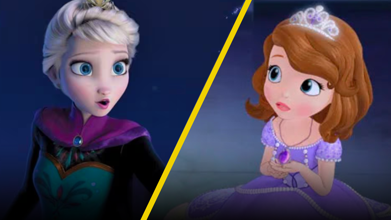 Mira a 'La princesita Sofía' en el mágico mundo de 'Frozen': Ni siquiera Disney pensó en algo ...