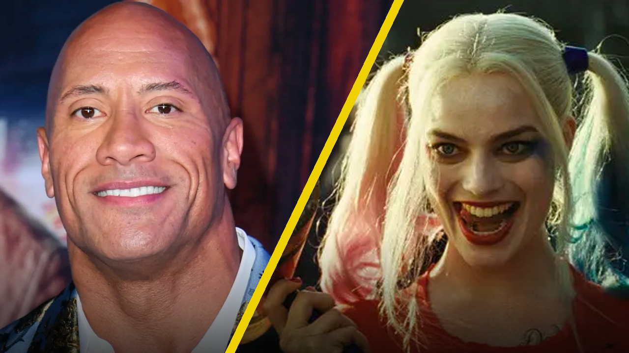 'Black Adam': Dwayne Johnson se convierte en Harley Quinn para Navidad ...