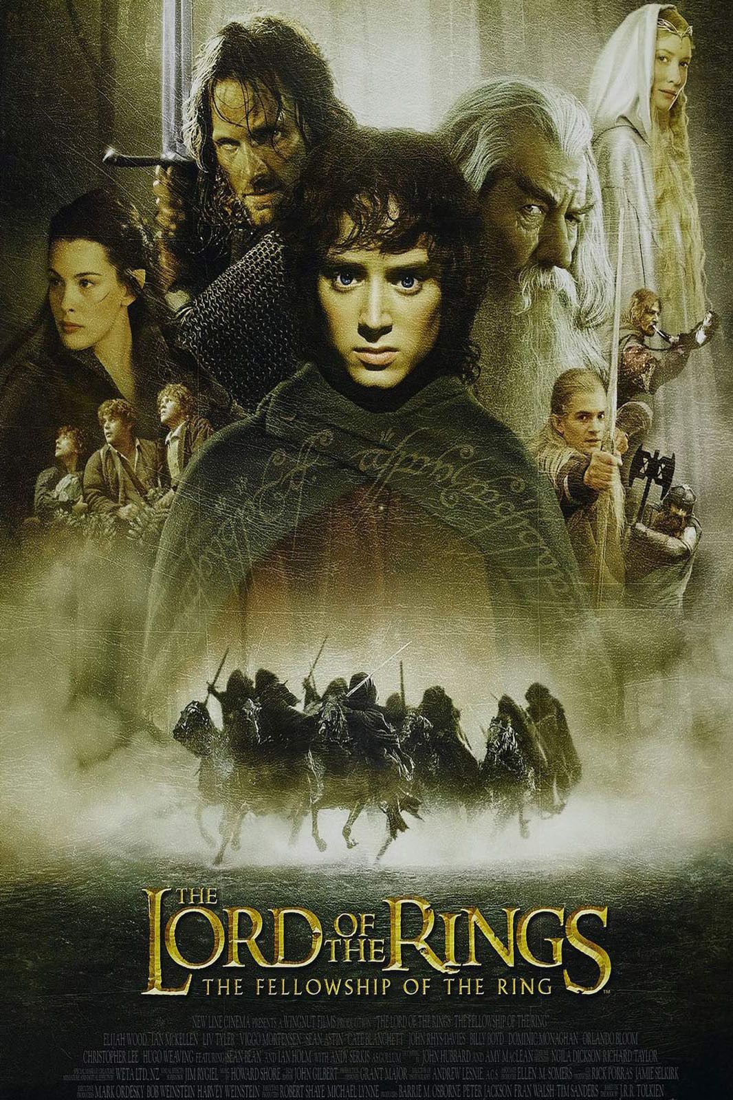 Cartel de la película El Señor de los Anillos: La Comunidad del Anillo ...