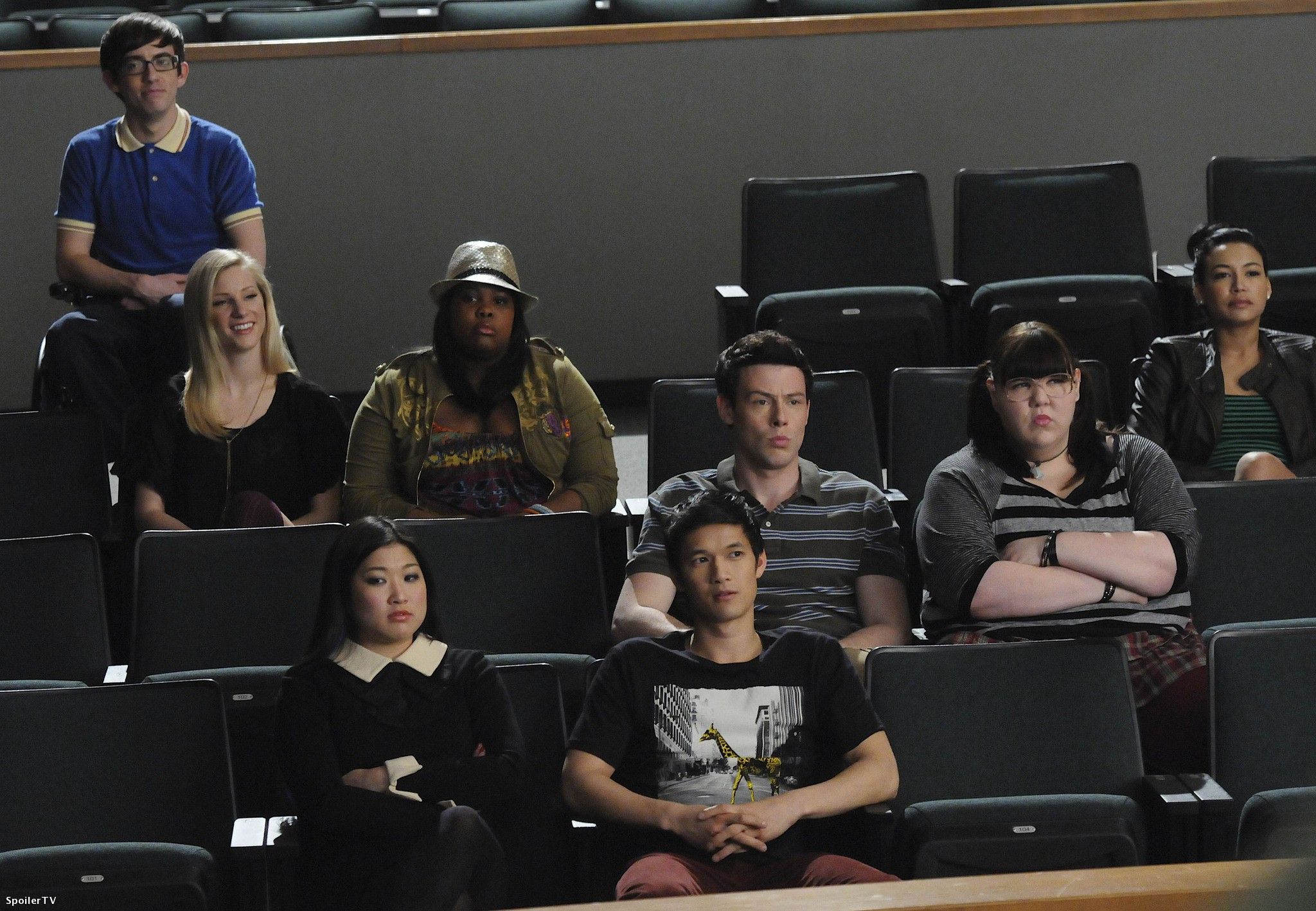 Glee : Glee : Foto Harry Shum Jr., Naya Rivera, Cory Monteith, Amber ...