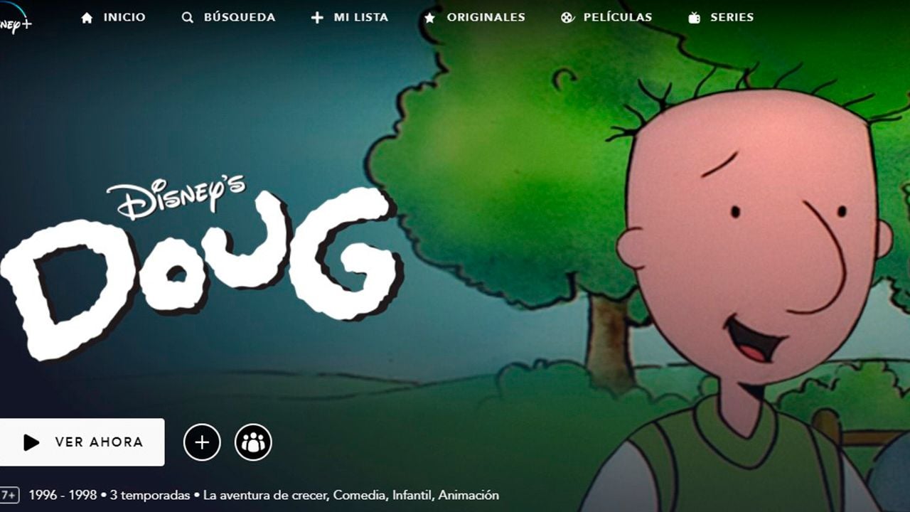 Disney+: 'Doug' está en el catálogo del servicio de streaming en México ...