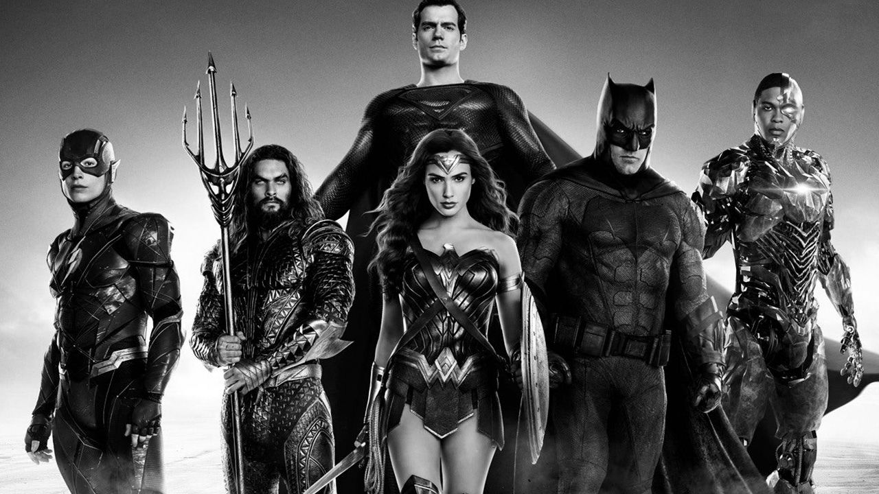 'La Liga de la Justicia de Zack Snyder' estrenará su versión en blanco y negro con material ...