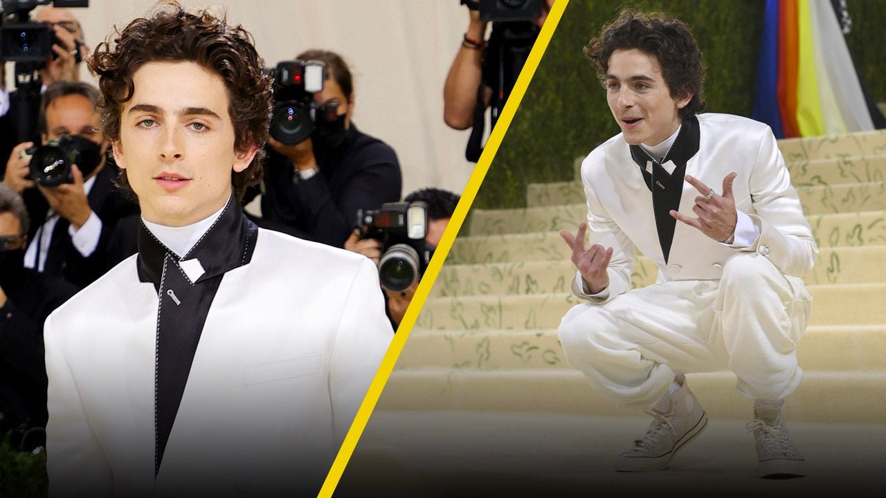 La razón por la que Timothée Chalamet llegó en Converse a la Met Gala ...