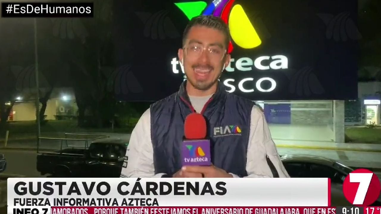 Reportero de TV Azteca se vuelve viral al confundir su televisora con ...