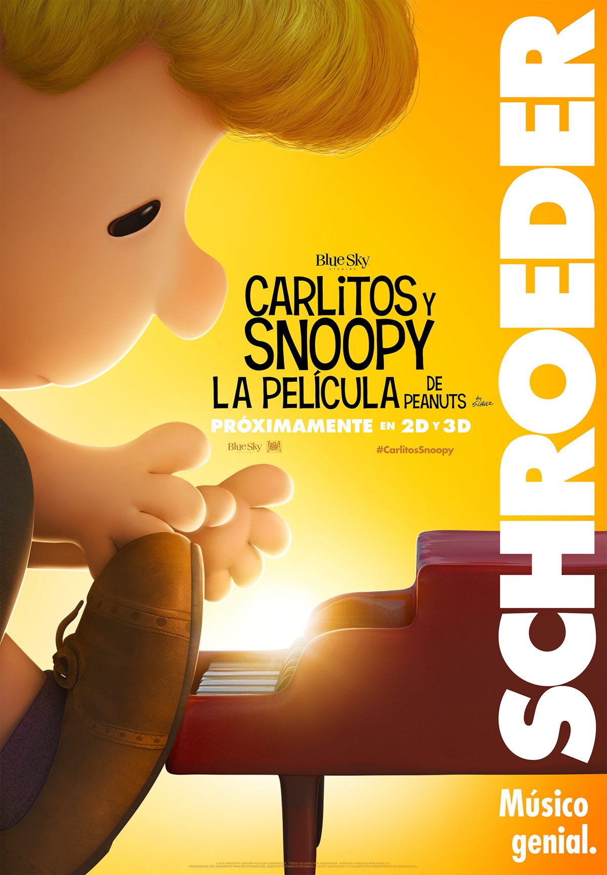 Cartel de la película Charlie Brown y Snoopy: La película de Peanuts ...