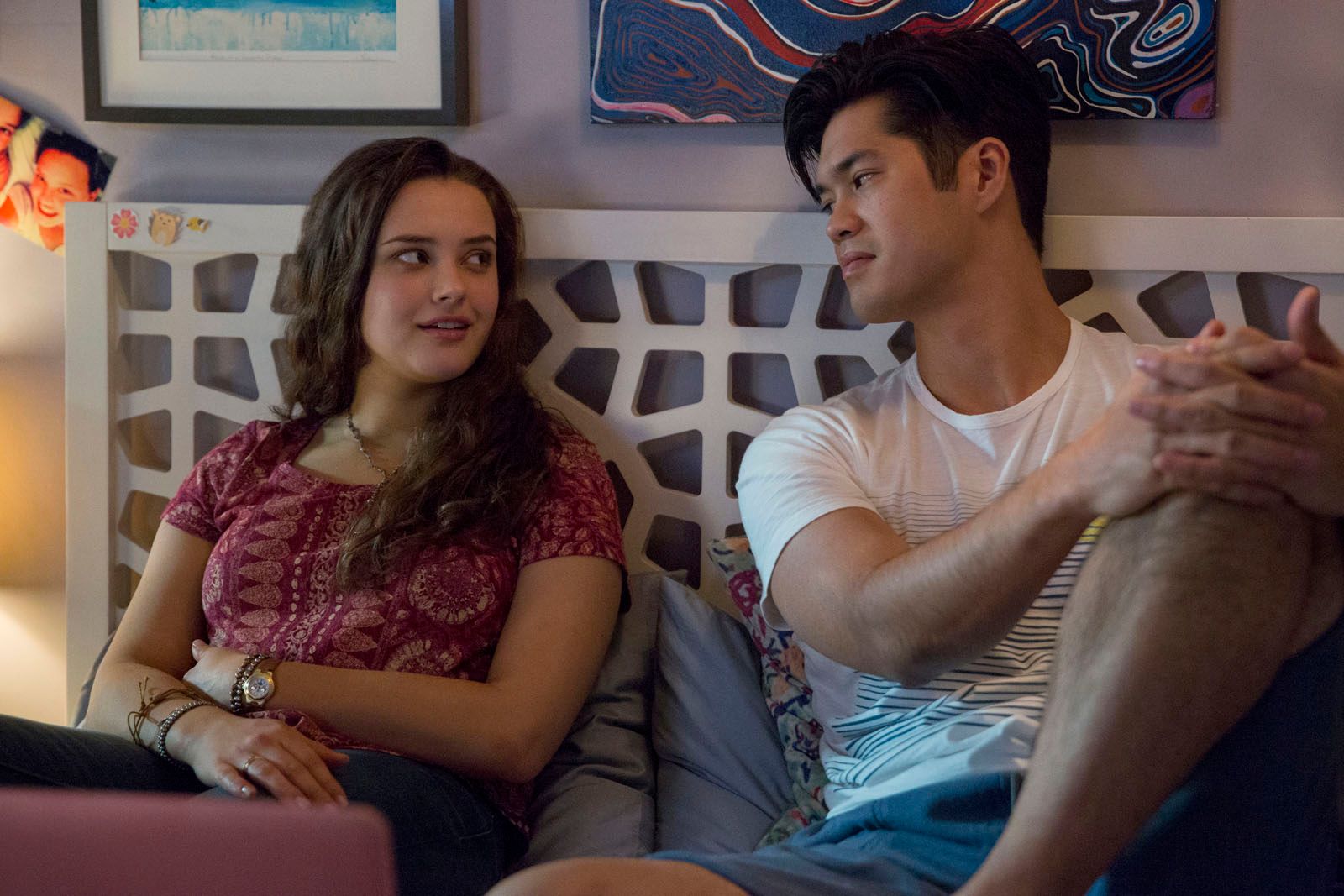 13 Reasons Why : 13 Reasons Why : Foto Ross Butler, Katherine Langford ...