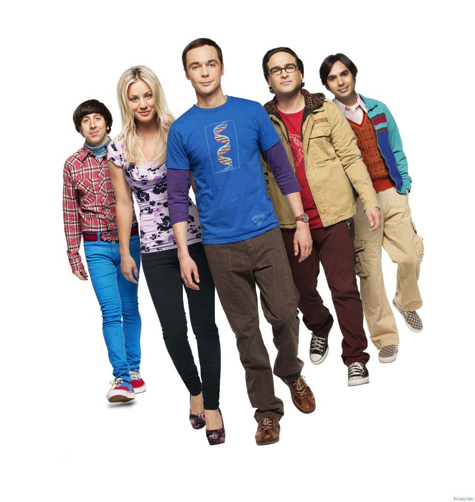 The Big Bang Theory : Foto Kaley Cuoco, Jim Parsons, Kunal Nayyar, Simon Helberg, Johnny Galecki ...