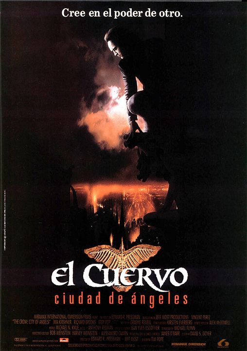 Cartel de la película El Cuervo: Ciudad de Ángeles - Foto 2 por un total de 2 - SensaCine.com.mx